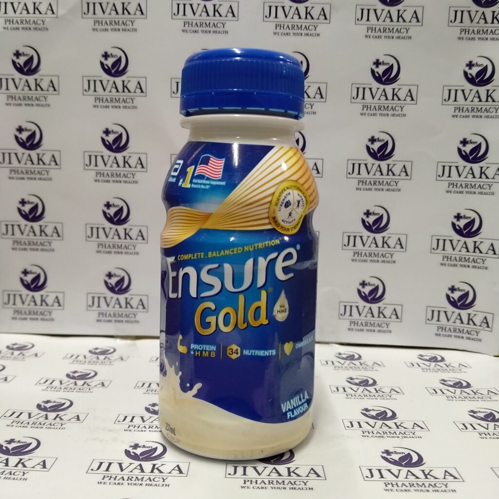 Ensure Gold Liquid (Vanilla) 220ml - Jivaka Pharmacy