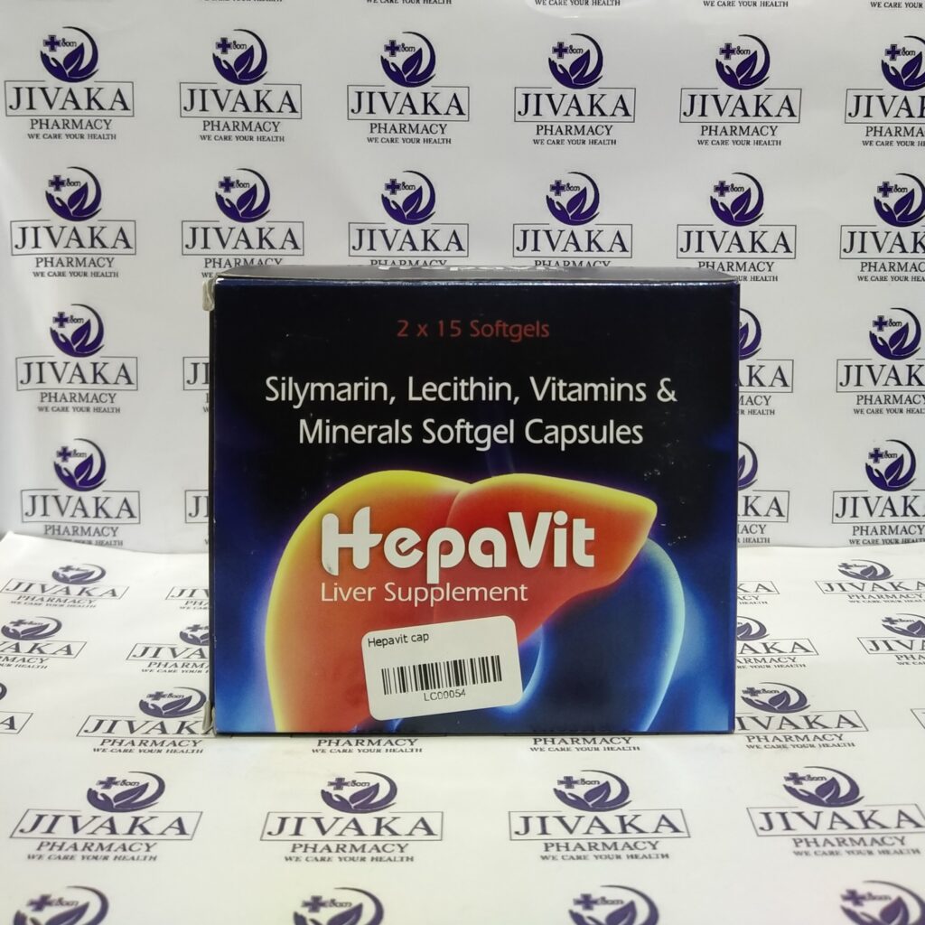 Hepavit cap - Jivaka Pharmacy