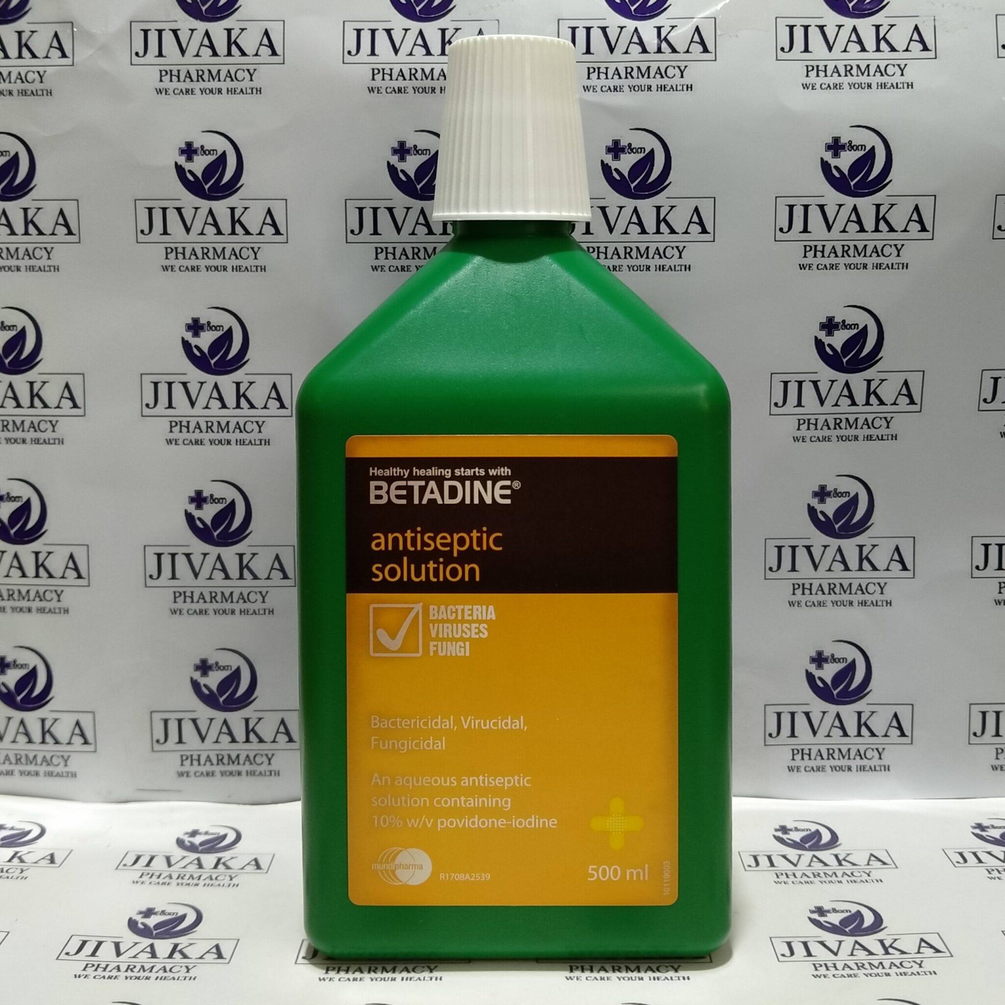 Betadine 500ml sol: - Jivaka Pharmacy