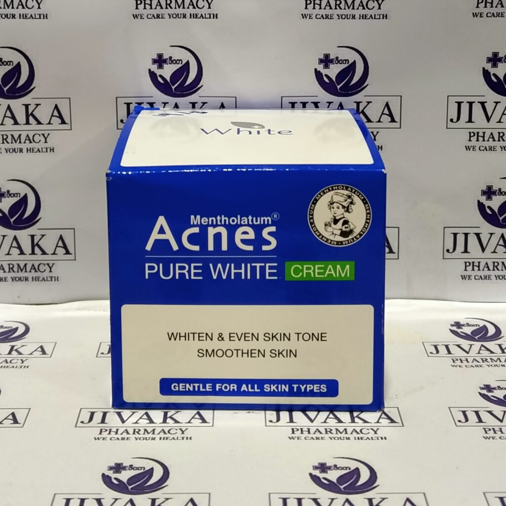 Acnes Pure White Cream 50g - Jivaka Pharmacy
