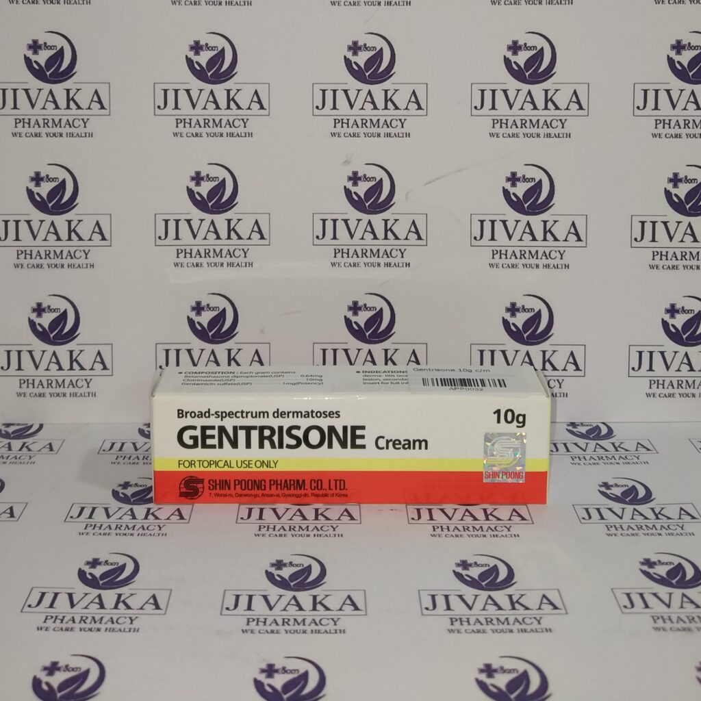 Gentrisone 10g c/m - Jivaka Pharmacy