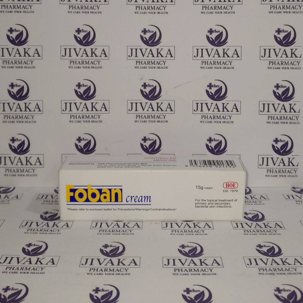 Foban 15g c/m - Jivaka Pharmacy
