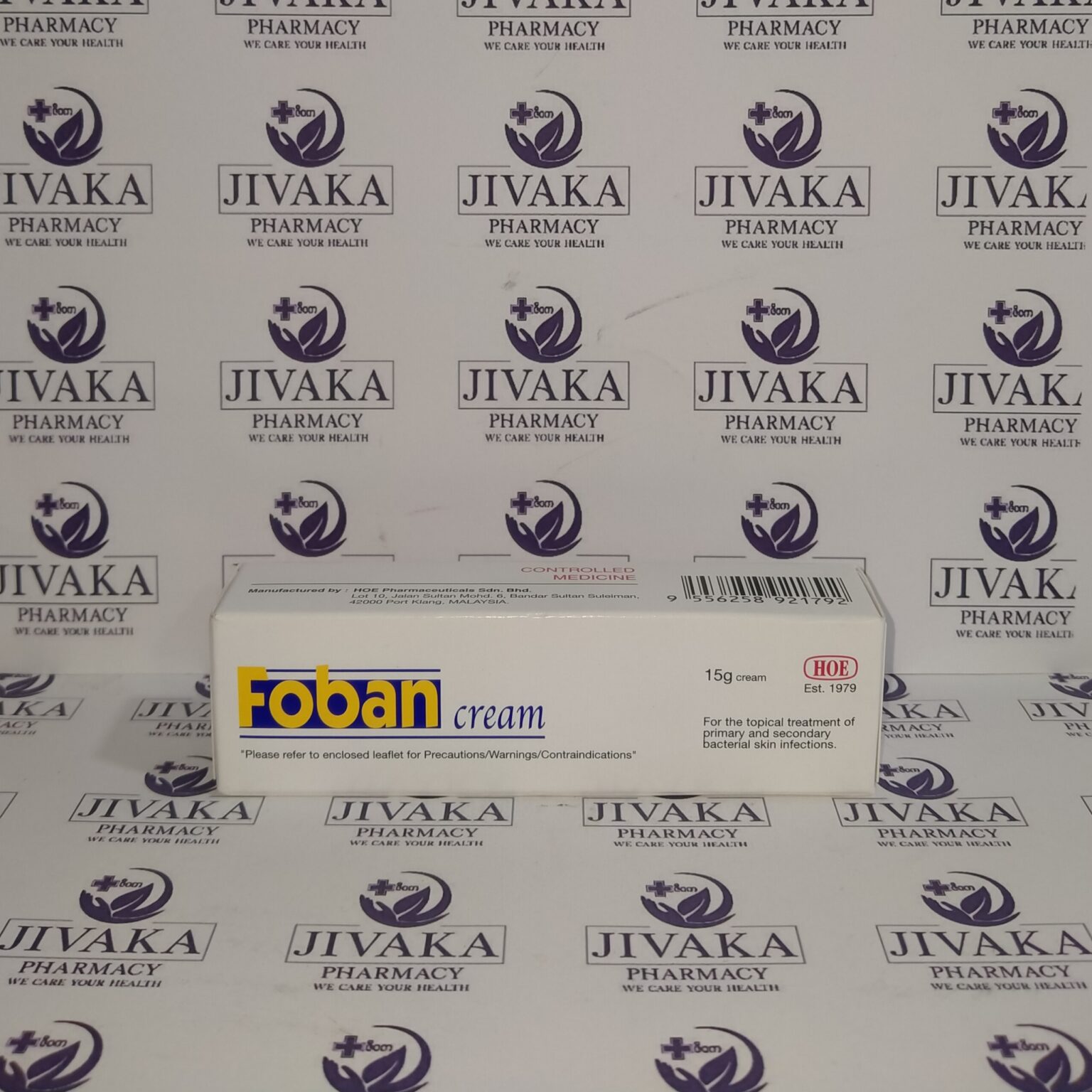 Foban 15g c/m - Jivaka Pharmacy
