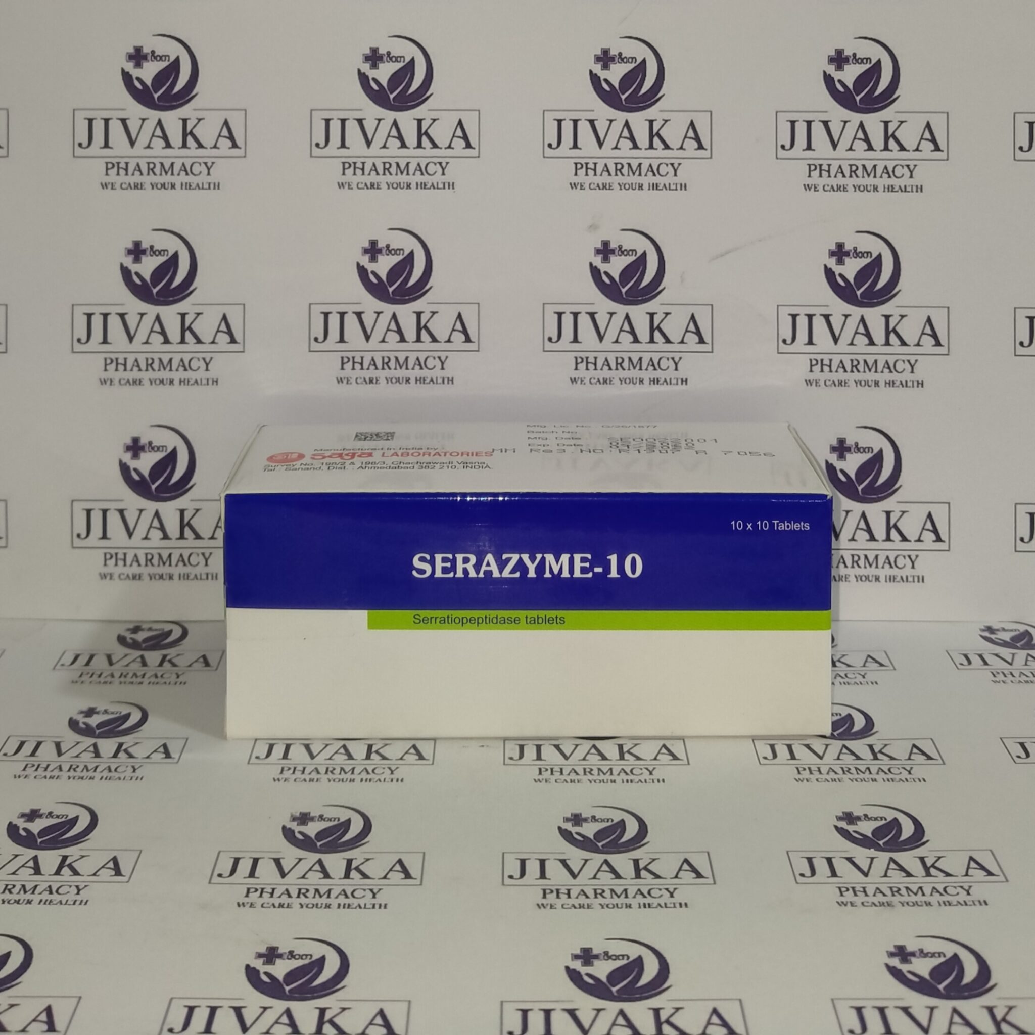 Serazyme 10 - Jivaka Pharmacy