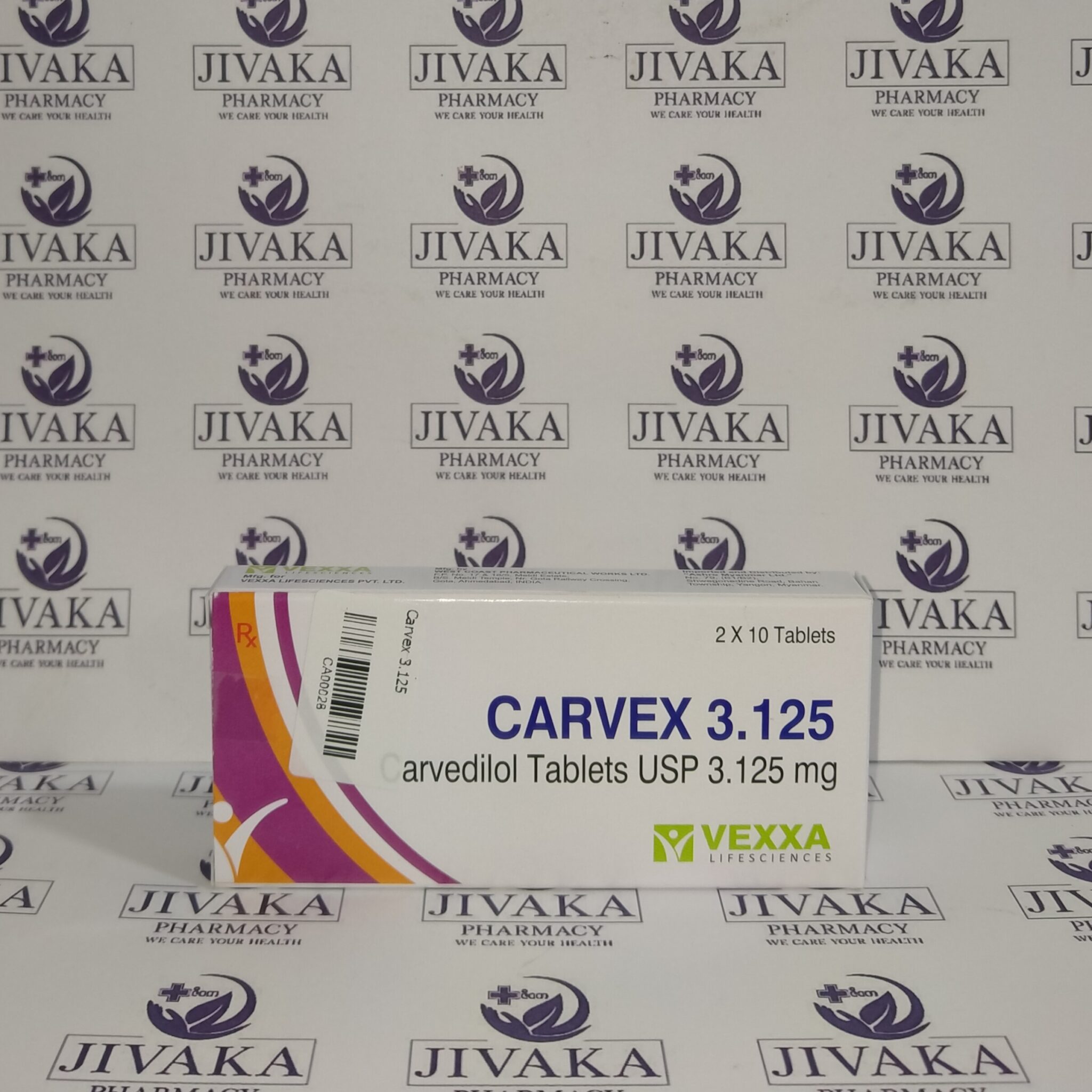 Carvex 3 125 Jivaka Pharmacy carvex-3-125-jivaka-pharmacy