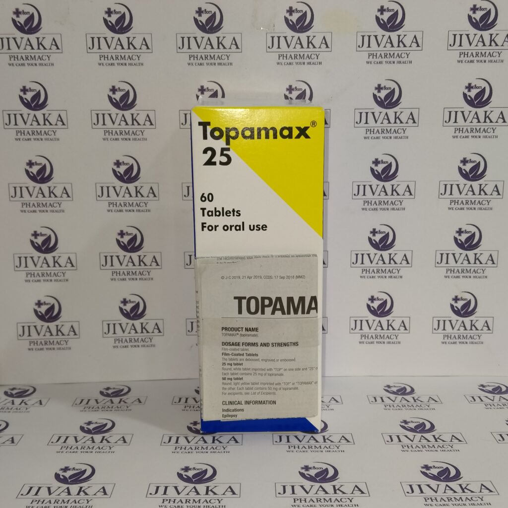Topamax 25 Jivaka Pharmacy topamax-25-jivaka-pharmacy