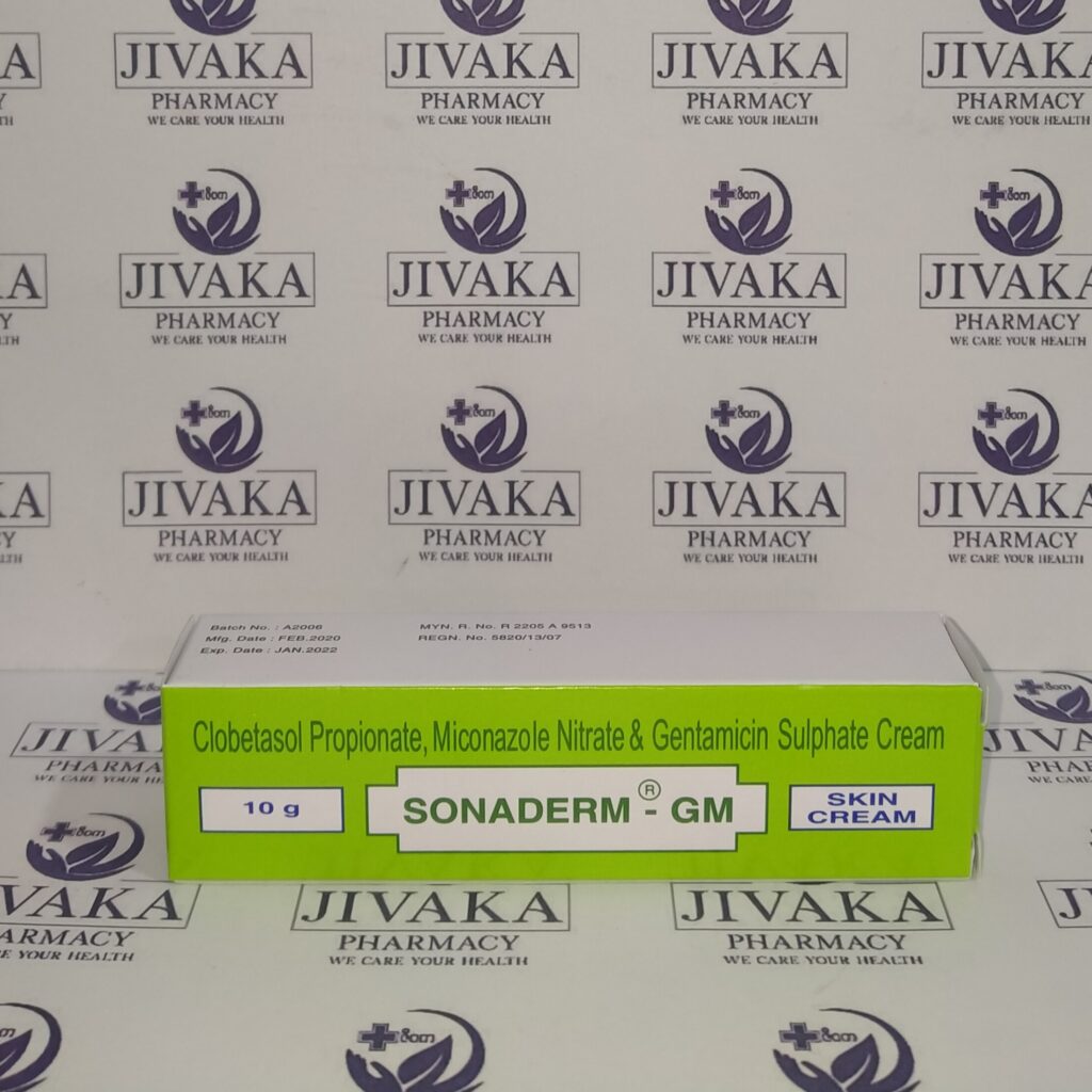 Sonaderm GM 10g c/m - Jivaka Pharmacy