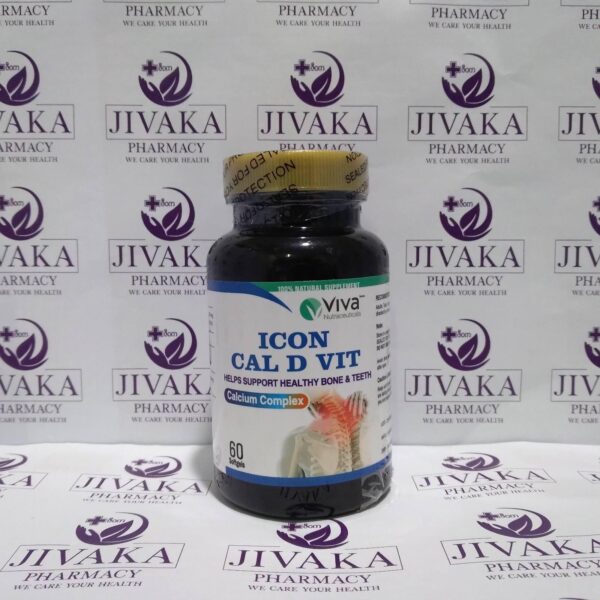 Icon Cal D Vit Cap (Viva) (60cap) - Jivaka Pharmacy