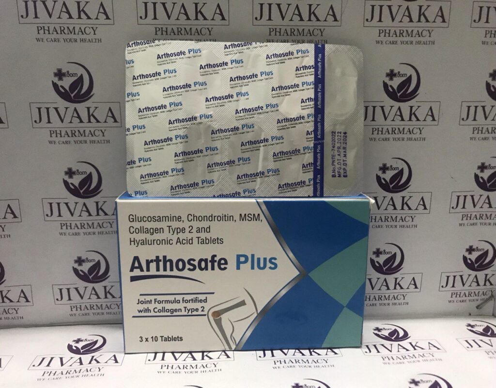 Arthosafe Plus (1box*3st) - Jivaka Pharmacy