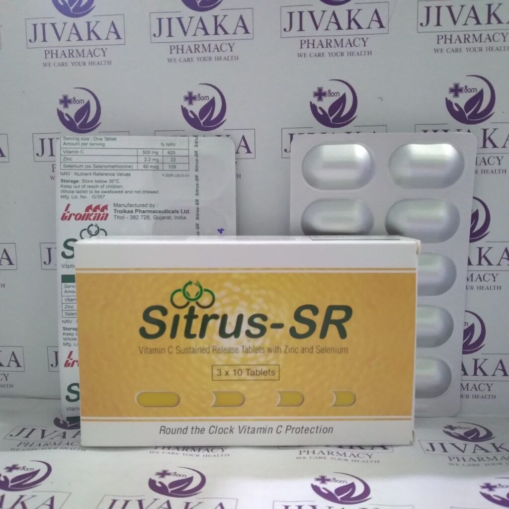 Sitrus SR ( 1box*3st ) - Jivaka Pharmacy