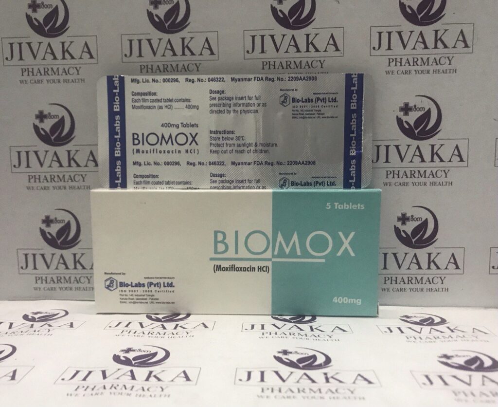Biomox 400 (1box*1st) - Jivaka Pharmacy