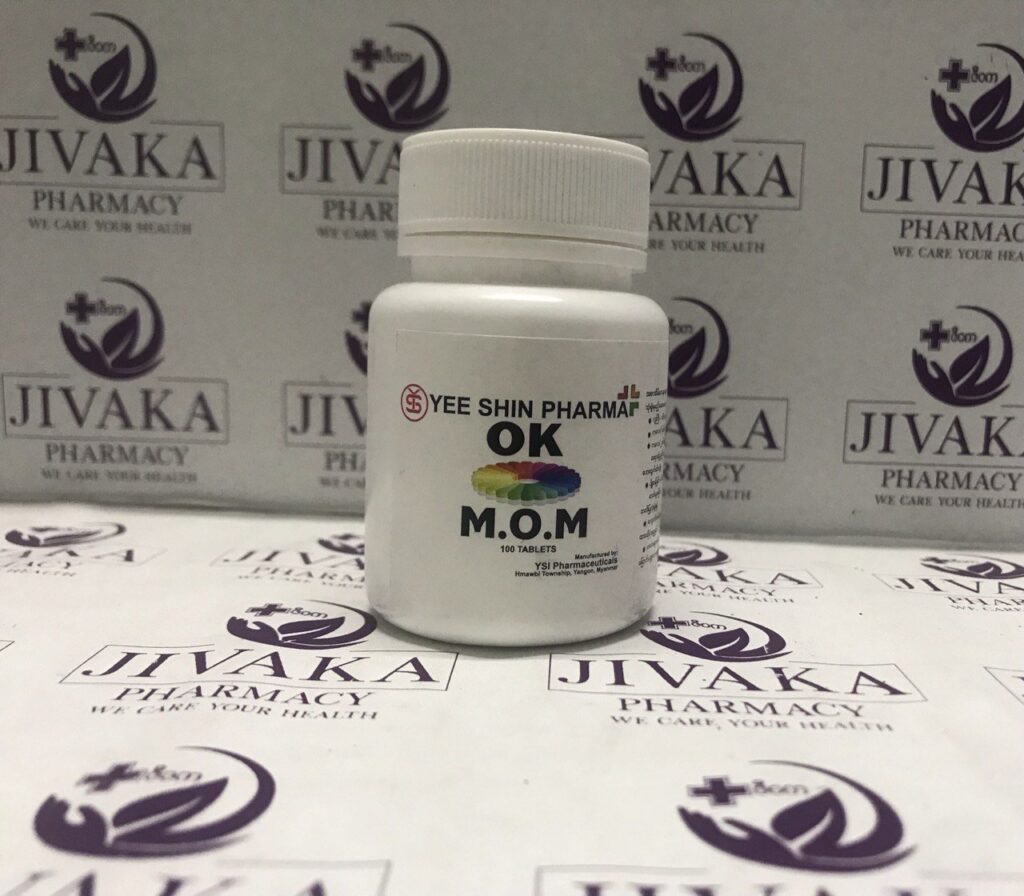 MOM ( Yee Shin ) ( 100 tab ) - Jivaka Pharmacy