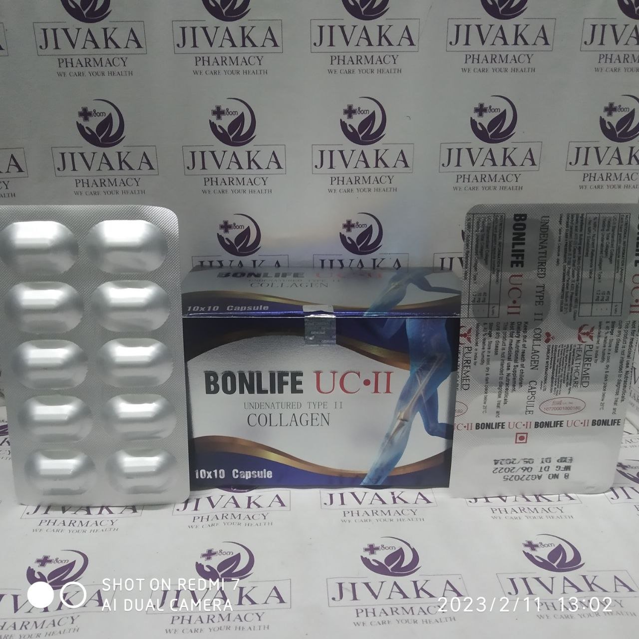 Bonlife UC II (1box*10st) - Jivaka Pharmacy