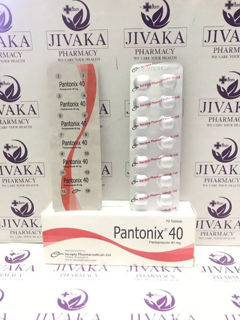 Pantonix 40 ( 1box*5st ) - Jivaka Pharmacy